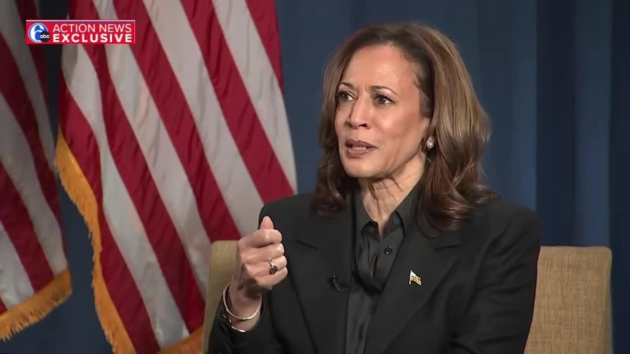 Action News anchor Brian Taff's full interview with VP Kamala Harris ...