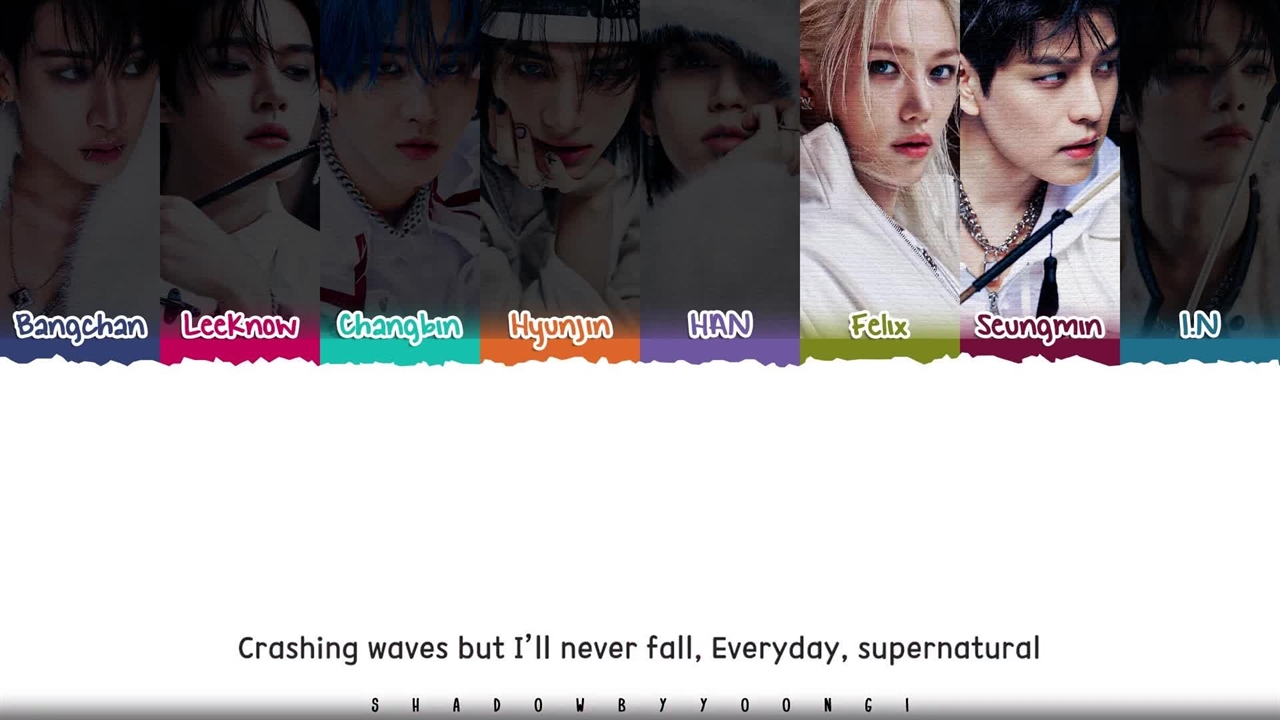 Stray Kids - Walkin On Water (HIP Ver) Lyrics (스트레이 키즈 Walkin On Water 가사) [Color Coded Han Rom ...